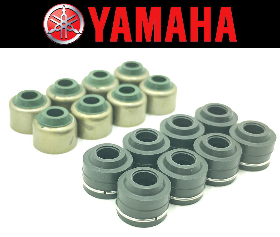 Set of (16) Intake & Exhaust Valve Stem Seals Yamaha YZF-R1 2007-2008 ...