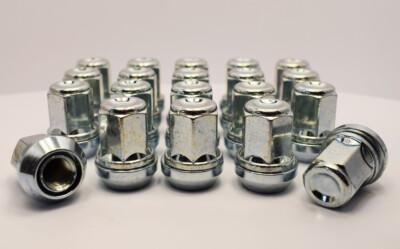 20 x Variable Vari Wobble 1/2" UNF, Alloy Wheel Nuts (Silver) | eBay