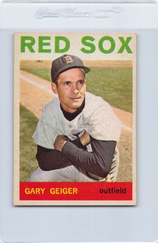1964 Topps #93 Gary Geiger Red Sox EX/MT *DA-C4636 | eBay