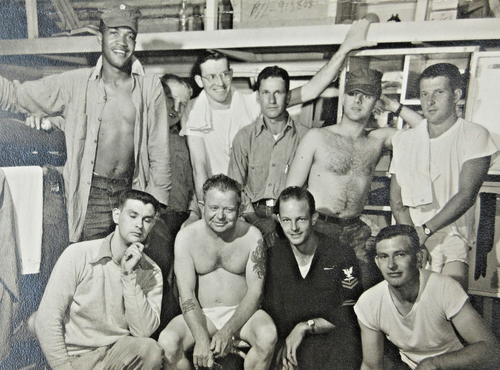 US Navy Sailors Tattoos Skivvies Photo Barracks Racks Air Base Naha ...