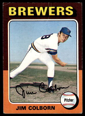 1975 Topps #305 Jim Colborn See Scan | eBay