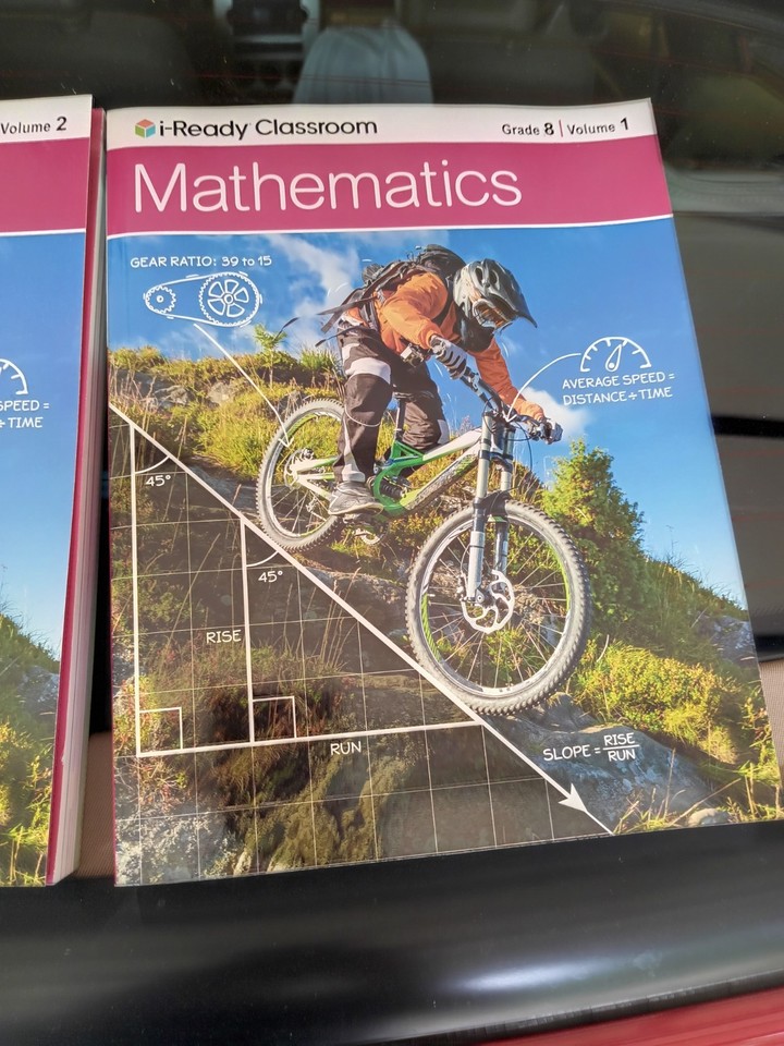 Curriculum Associates i-Ready Classroom Mathematics Grade 8 2-book set ...