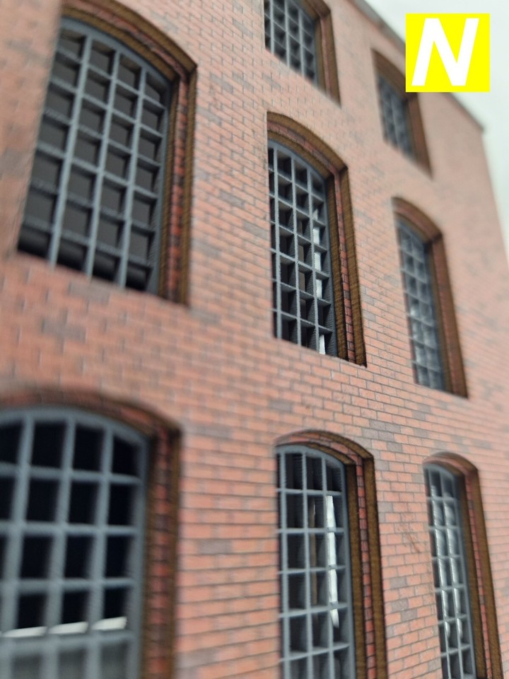 Modelux N GAUGE 'I & R Morley Building' kit | eBay UK