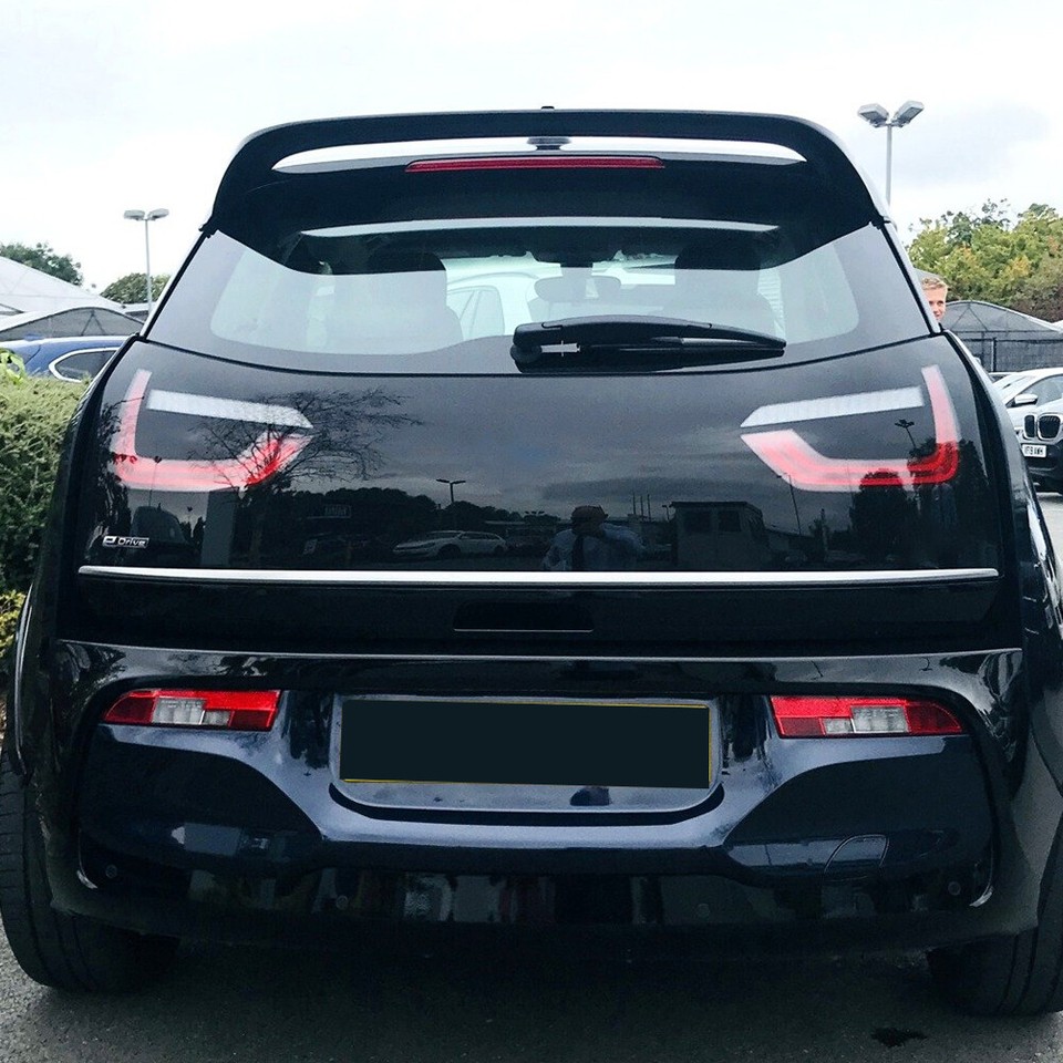For BMW I3 i3S Hatchback 2014-2020 Gloss Black Rear Roof Window Spoiler ...