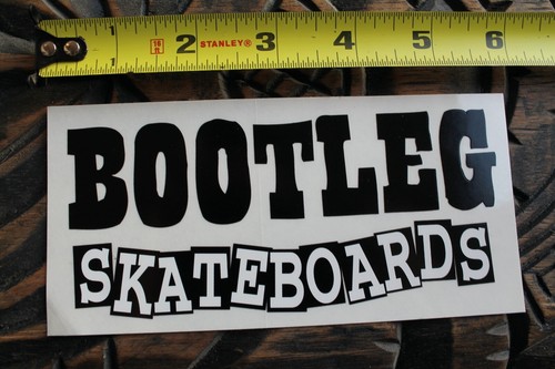 Baker Bootleg Skateboard Clear Black OG Rare Z27 Vintage Skateboarding ...