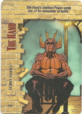 Marvel OVERPOWER The Hand Monumental Lord Daito special | eBay