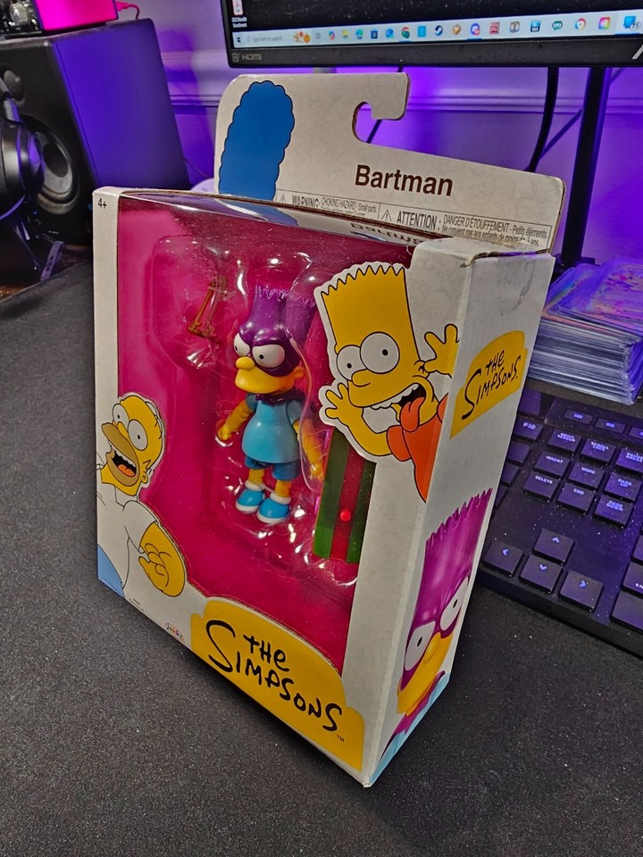 The Simpsons BARTMAN Simpson Action Figure Walmart 2024 Jakks Pacific ...