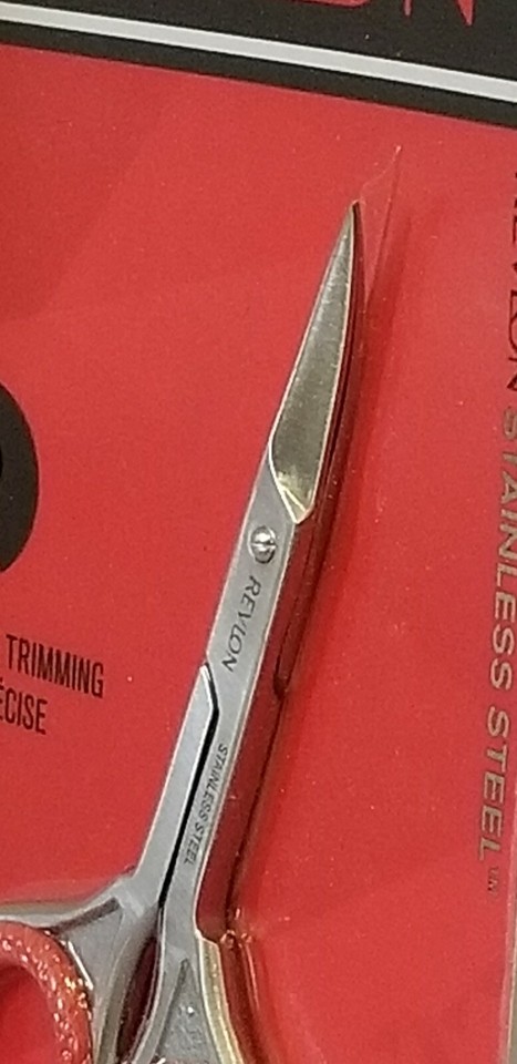 Revlon PRECISE CURVED BLADE Cuticle Scissors #37410 - Brand New ...