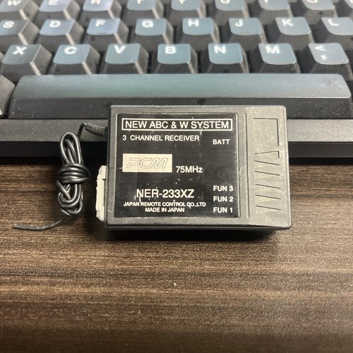 Jr PCM Receiver Ner-233Xz 75Mhz ABC & W System | eBay