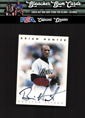 1996 Leaf Signature Series NNO Brian Hunter Autographs Bronze | eBay