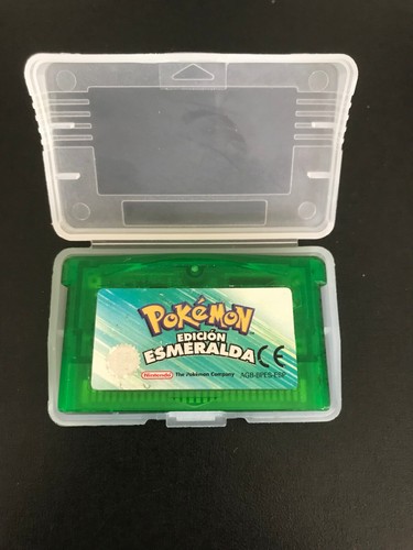 Pokemon Emerald Edition AUTHENTIC Gameboy Advance Game Boy GBA BATTERY ...