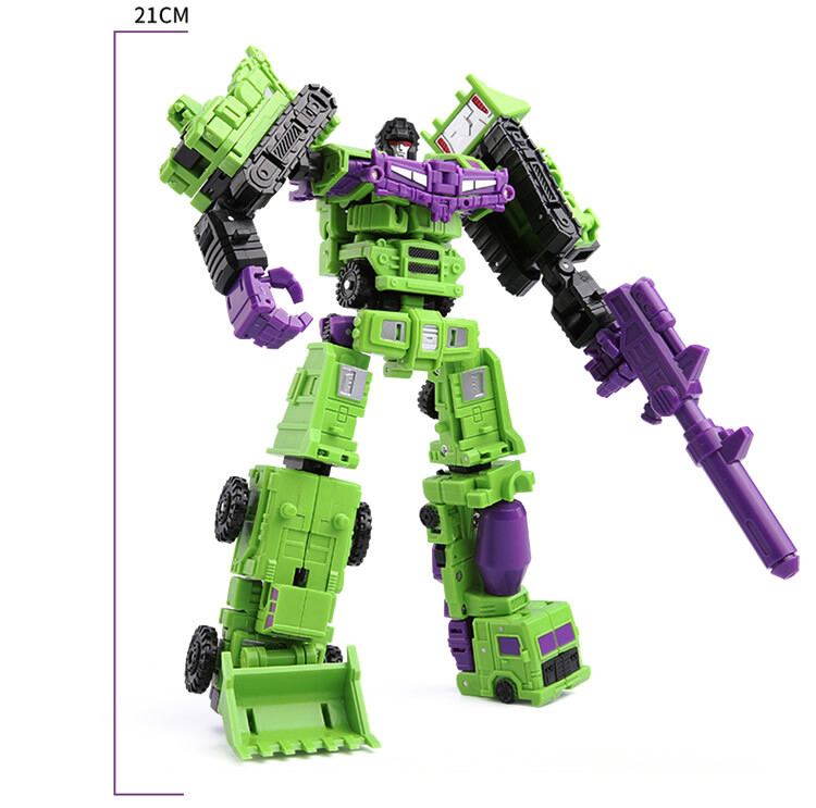 MFT Robot MF34 Mechanical Guard Figure 9" Rocket Launch Defense Base ...