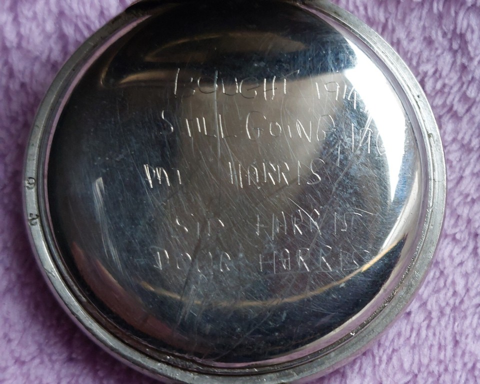 Antique Silverplated Pocket Watch "ARGENTAN - DEPOSE" 1900 - [43mm] | eBay