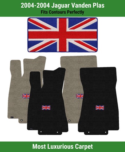 Lloyd Luxe Front Row Carpet Mats for 2004 Jaguar Vanden Plas w/British ...