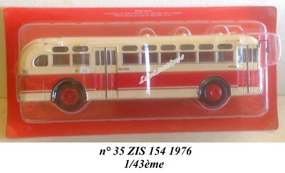 Autobus n° 35 ZIS 154 1976 1/43ème | eBay