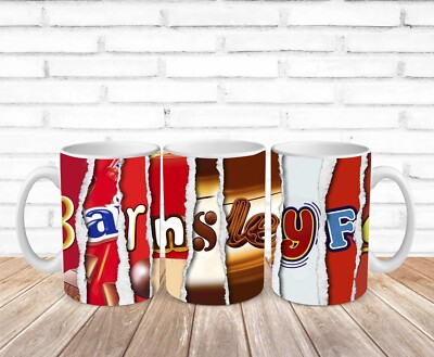 Barnsley FC Chocolate Bar, Novelty Joke Funny Gift Birthday Christmas ...