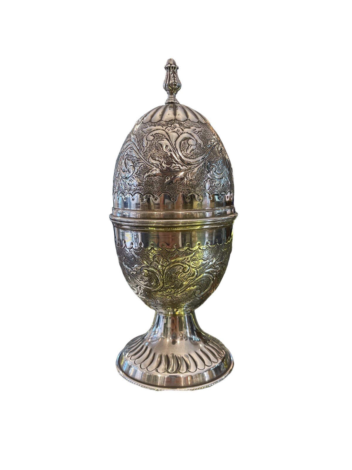 Judaica Etrog Box Signed 925 Sterling Silver Rare Beautiful Vintage ...