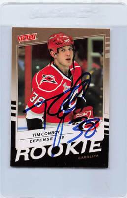 2008/09 Victory #221 Tim Conboy Hurricanes Signed Auto *H5691 | eBay