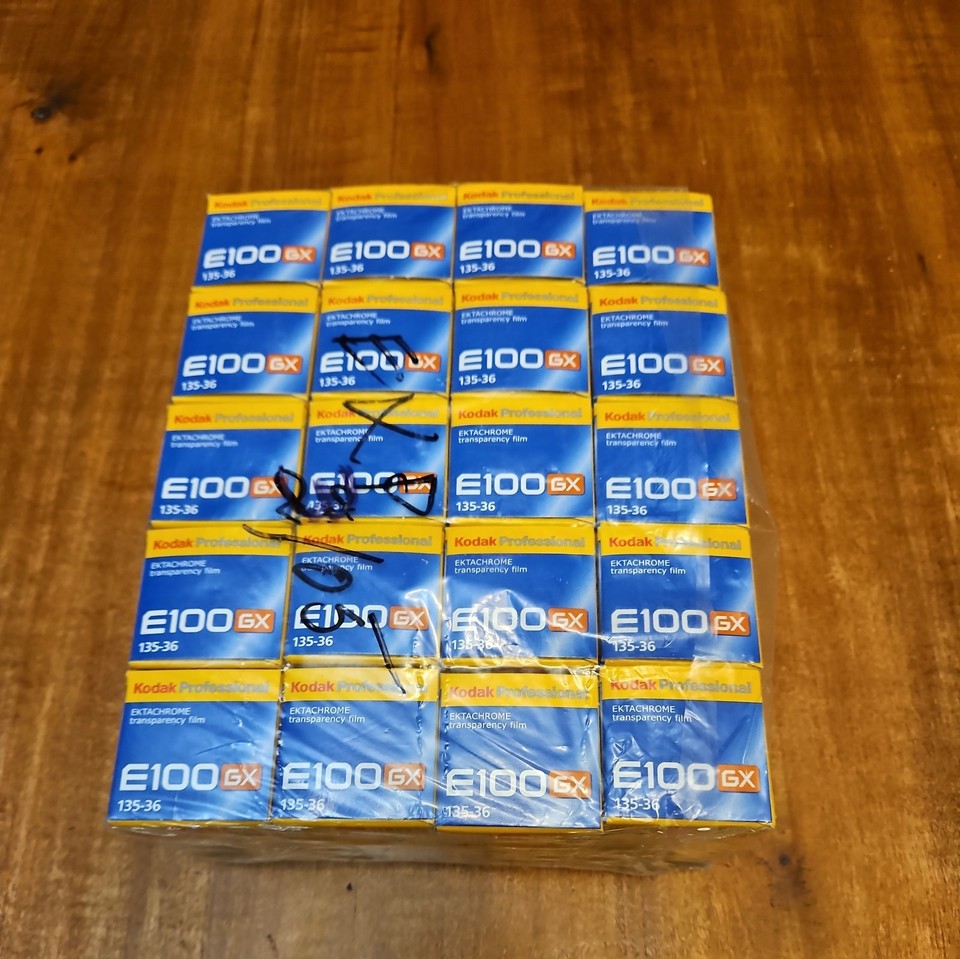 20 Kodak Professional Ektachrome Transparency Film E100 GX 135-36 Exp ...