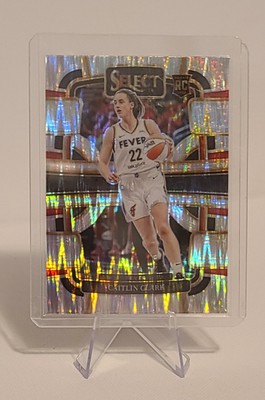 Caitlin Clark 2024 WNBA Select Concourse Silver Flash Prizm RC #72 | eBay