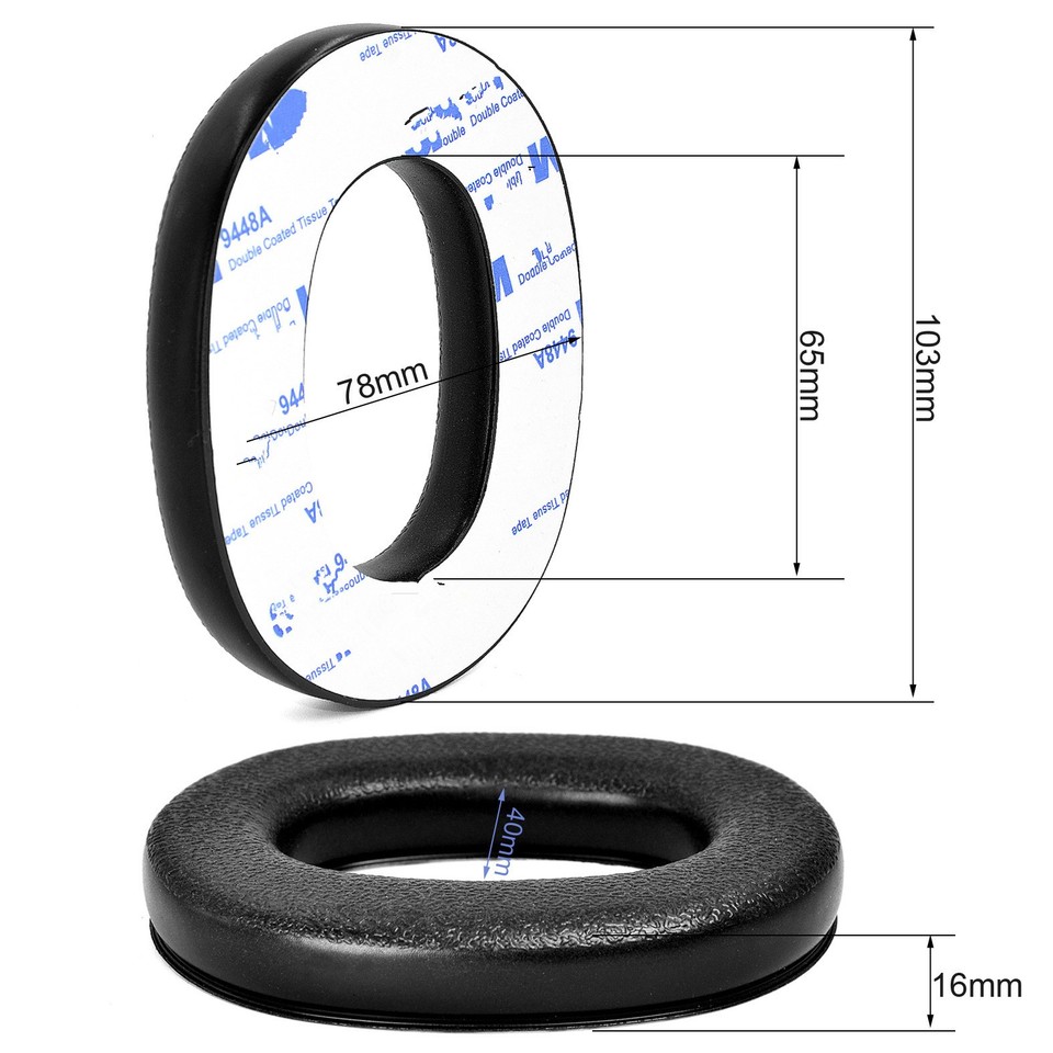 L+R Headphone Ear Pads Earmuffs Cover For 3M WorkTunes Connect Hearing ...