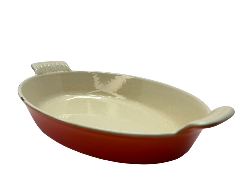 Le Creuset #24 Oval Roaster Enamelled Cast Iron Roasting Baking Pan ...