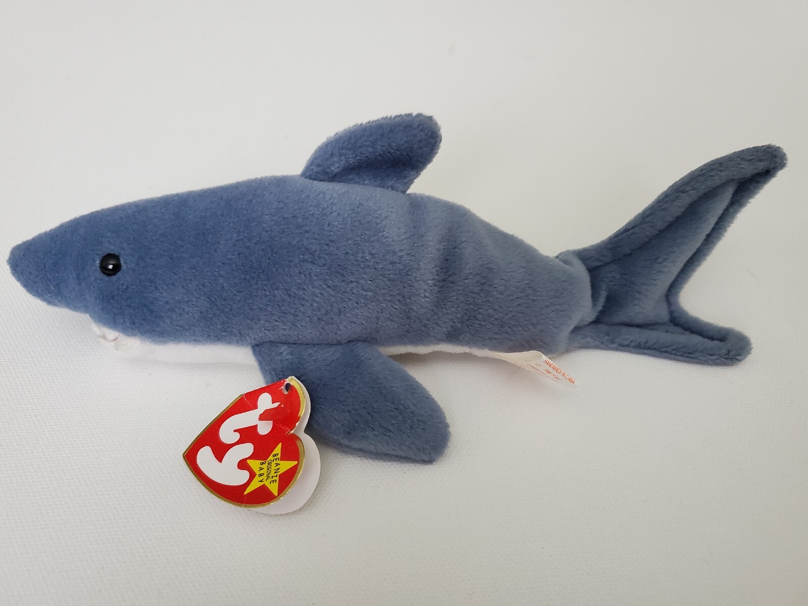 TY Beanie Babies 1996 Crunch The Shark toy with Tag 8421041305| eBay