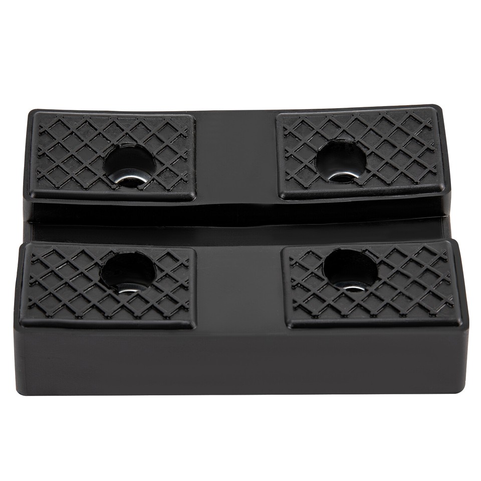4pcs Lifter Rubber Pad Black Rubber Arm Pad 4-hole Rectangular Lift ...