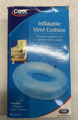 Carex Vinyl Inflatable Seat Cushion | eBay