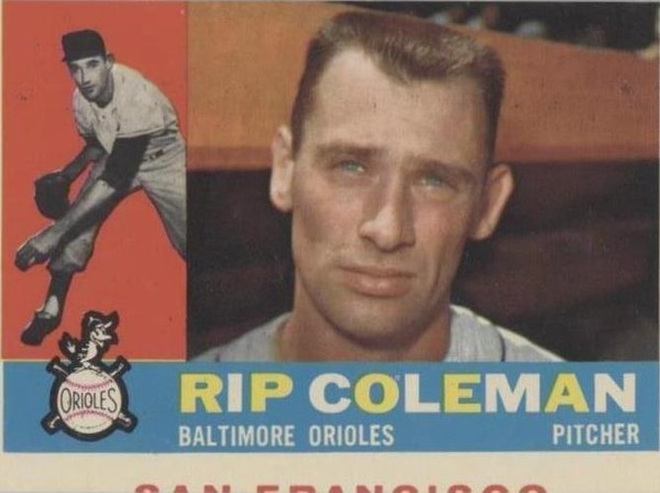 1960 Topps - #179 Rip Coleman for sale online | eBay