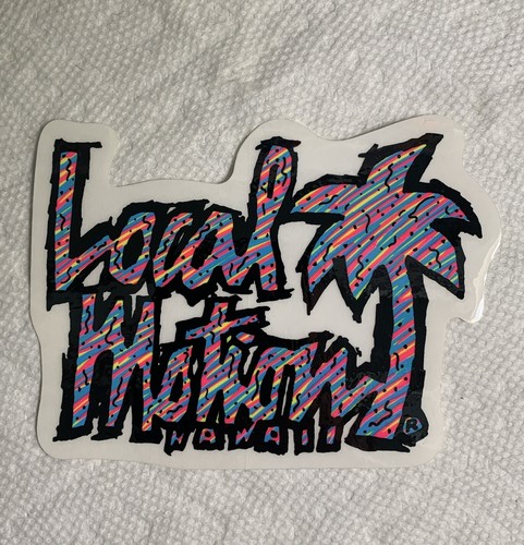 Vintage skateboard surfboard sticker Local Motion T&C Stussy Surf ...