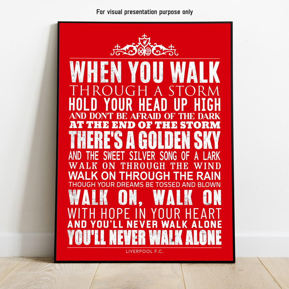 Ynwa Quotes YNWA ~ You'll Never Walk Alone [Video] | Life Hack Quotes,