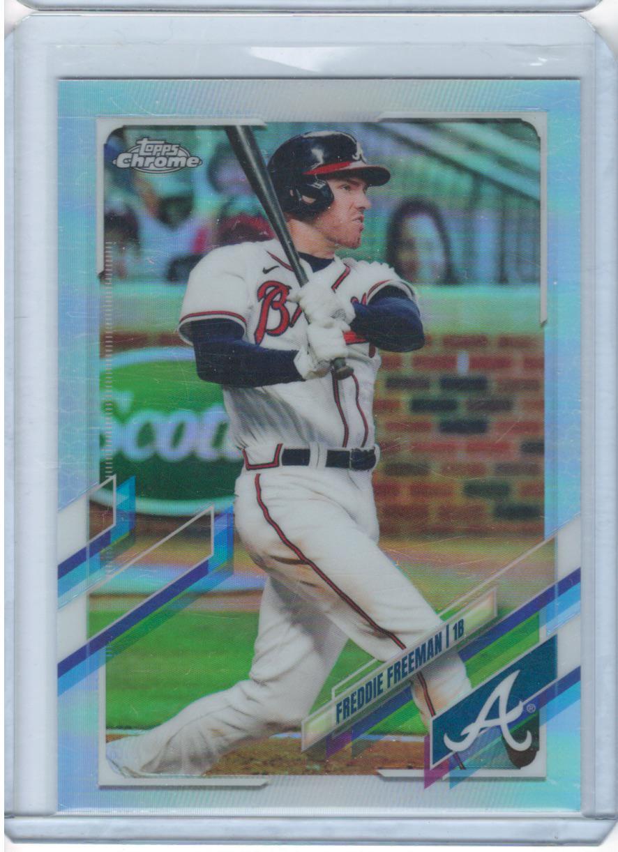 2021 Topps Chrome - Refractor #138 Freddie Freeman for sale online | eBay