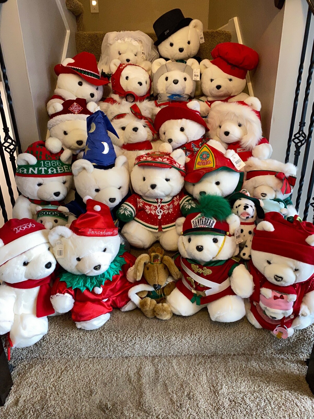 Dayton Hudson Santa Bears 1985-2001 | eBay