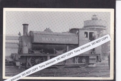 BACKWORTH COLLIERY - 0-6-0ST LOCO. NO. 7 - PHOTO #F693 | eBay