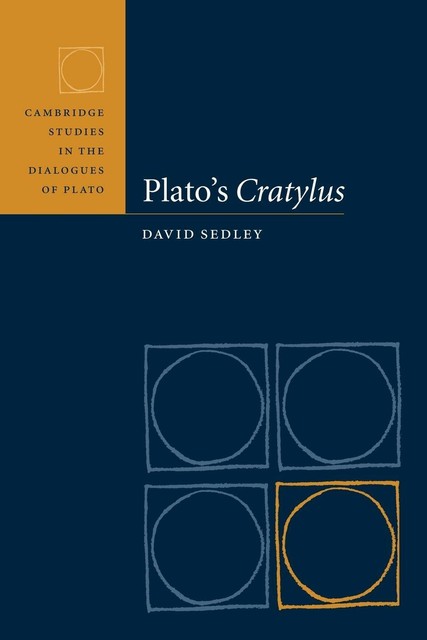 Plato's Cratylus von David Sedley (2007, Taschenbuch) online kaufen ...