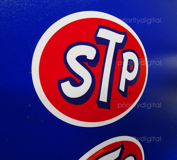 2x STP Oil Decals stickers Sponsor Petty NHRA Drag Racing NASCAR INDY ...
