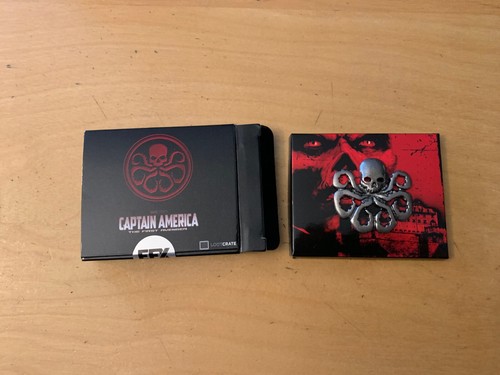 CAPTAIN AMERICA FIRST AVENGER HYDRA PIN, LOOTCRATE, EFX COLLECTIBLES | eBay
