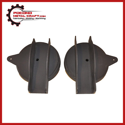 Set Rear Upper Coil Spring Bucket Mount Perch Retainer Jeep Wrangler 97 ...