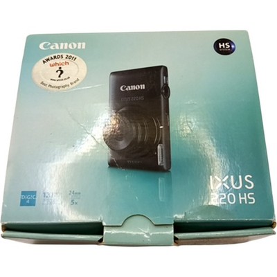 Canon Digital Camera IXUS 220 HS 12.1 MP 5x Optical Zoom | eBay UK