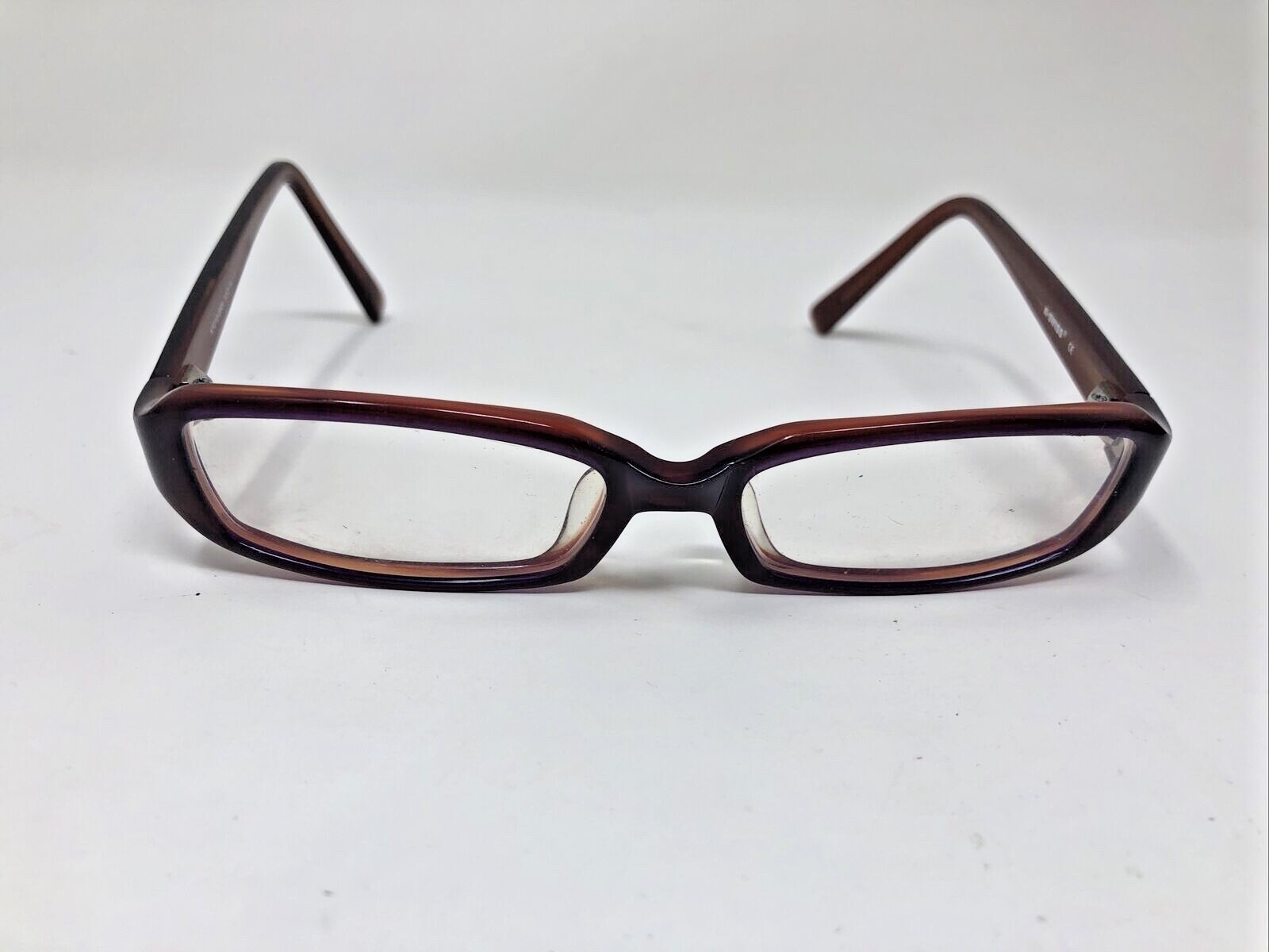 K SWISS EYEGLASSES FRAME KF018 BROWN 52-16-135 FULL RIM PLASTIC 3633 | eBay