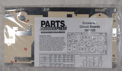 New Old Stock - 3 way 18db Per Octave Crossover Circuit Boards 260-128 ...