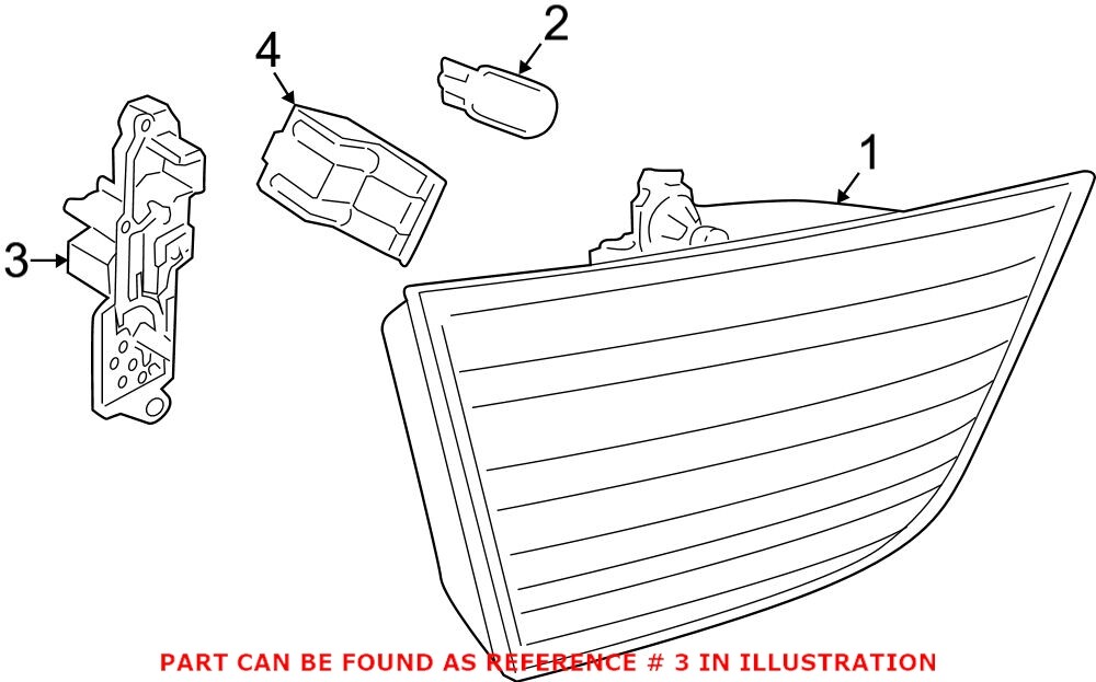 Genuine OEM Tail Light Socket for BMW 63217288199 | eBay