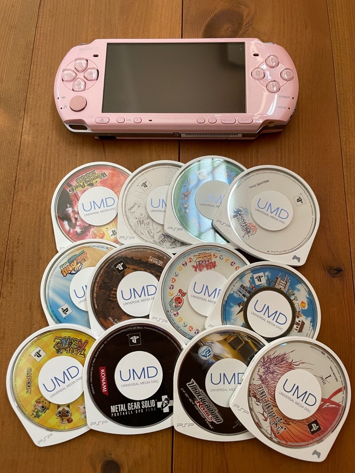 Sony PSP-3000 Select Color w/Charger + new battery + random 3 games ...