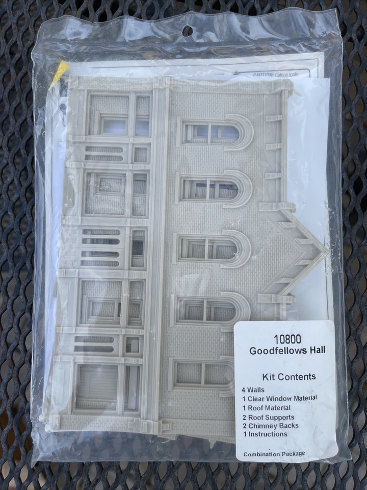 DPM Goodfellows Hall HO Scale Building Kit #10800 | eBay