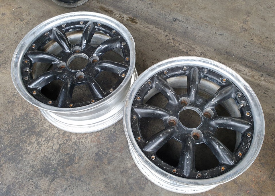 2pc ONLY JDM 15" SSR RS8 rs-8 watanabe rims wheels for ae86 datsun 114 ...