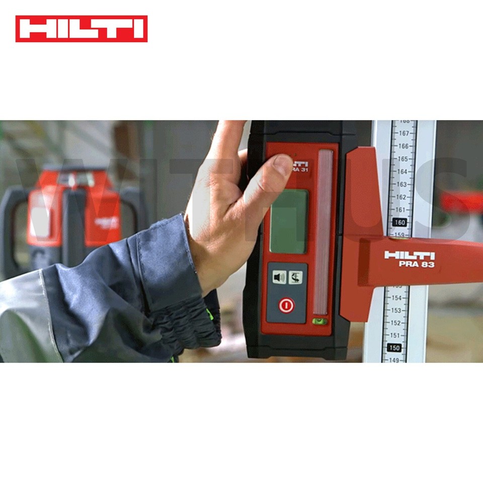 Hilti PRA 83 Laser Receiver Holder # 2071084 Measuring System ...