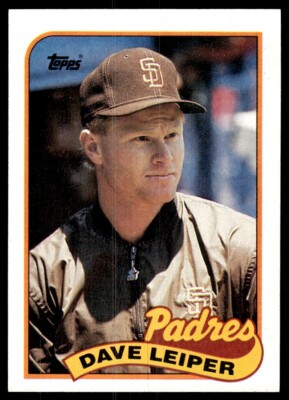 1989 Topps Baseball Card Dave Leiper San Diego Padres #82 | eBay