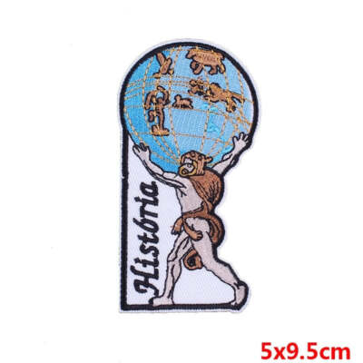 Atlas embroidered Greek Mythology Patch NEW 2693 | eBay
