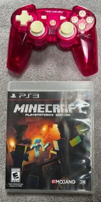 Minecraft PlayStation 3 Edition Used / Rock Candy PS 3 Wireless ...